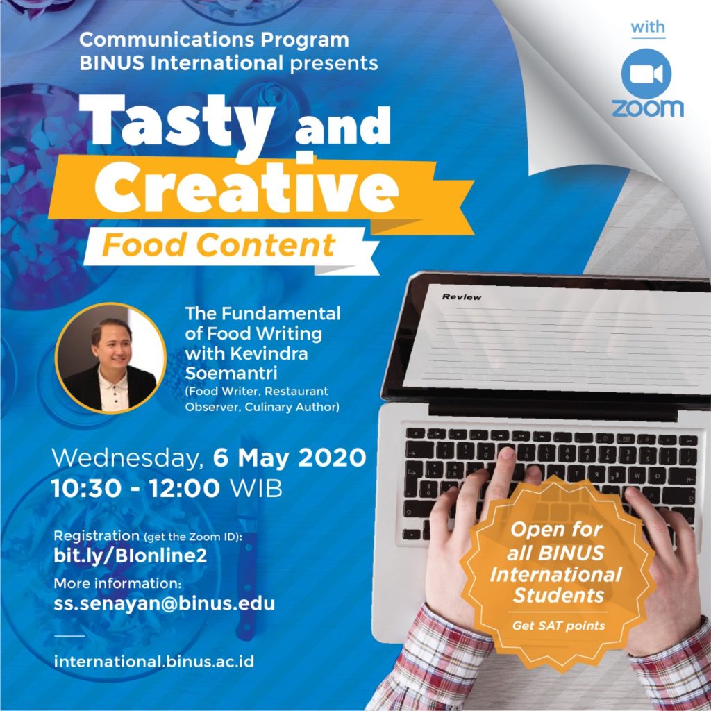 Food Writing as a New Mastery in the Culinary Arts – Creative Digital ...
