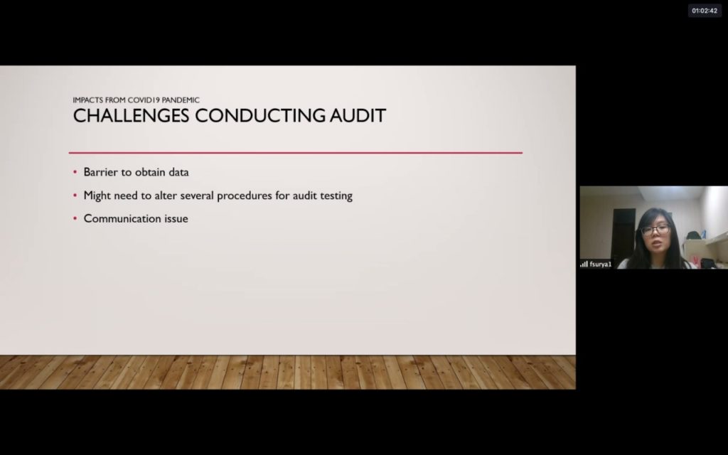 Guest Lecture: Conducting Audit during Covid-19 Pandemic – Finance ...
