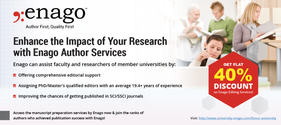 Official Enago Portal for BINUS University | BINUS International