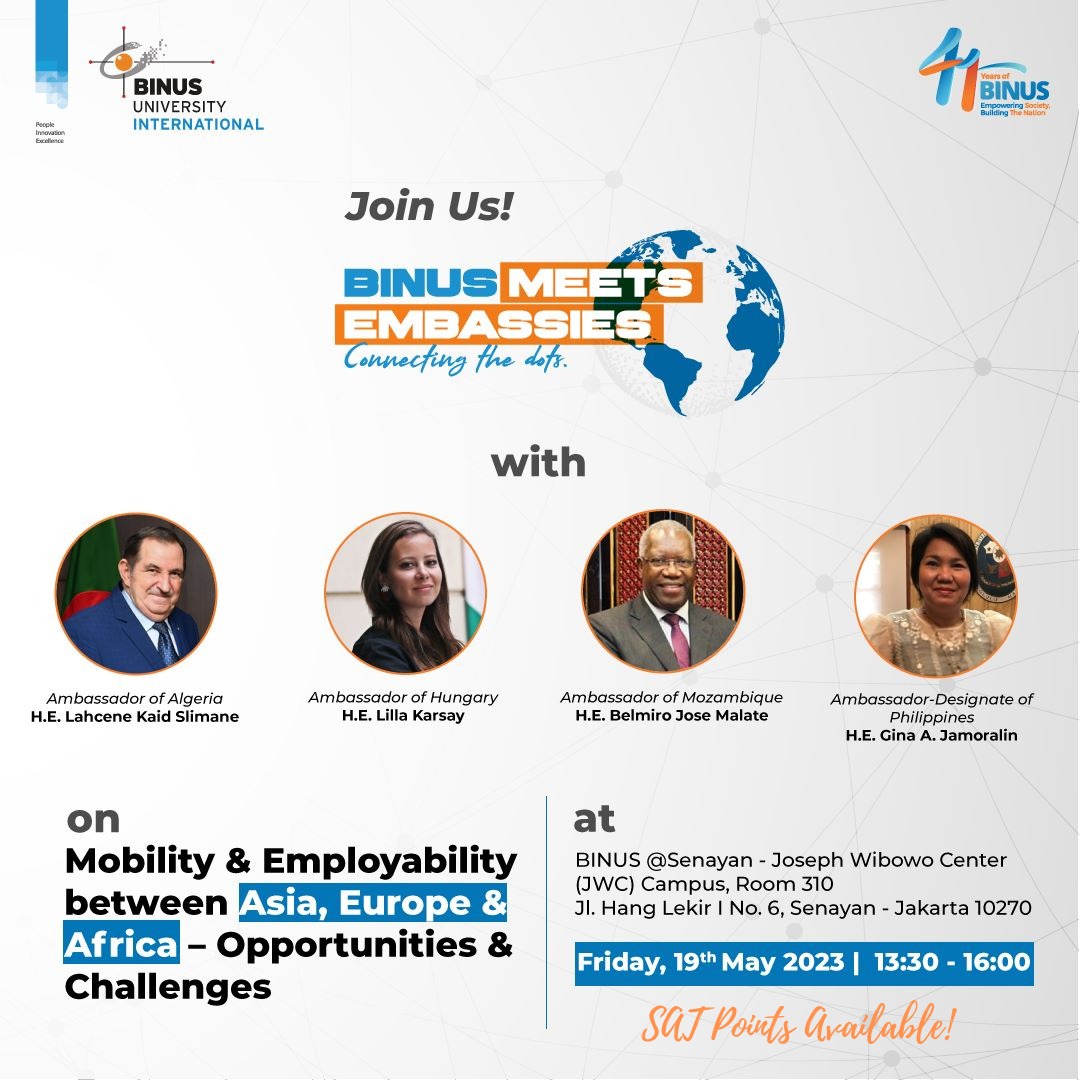 BINUS MEETS EMBASSIES | BINUS International